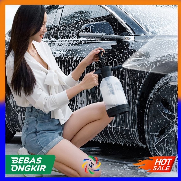 Jual hand snow foam wash sprayer alat cuci motor dan mobil buat salju ...