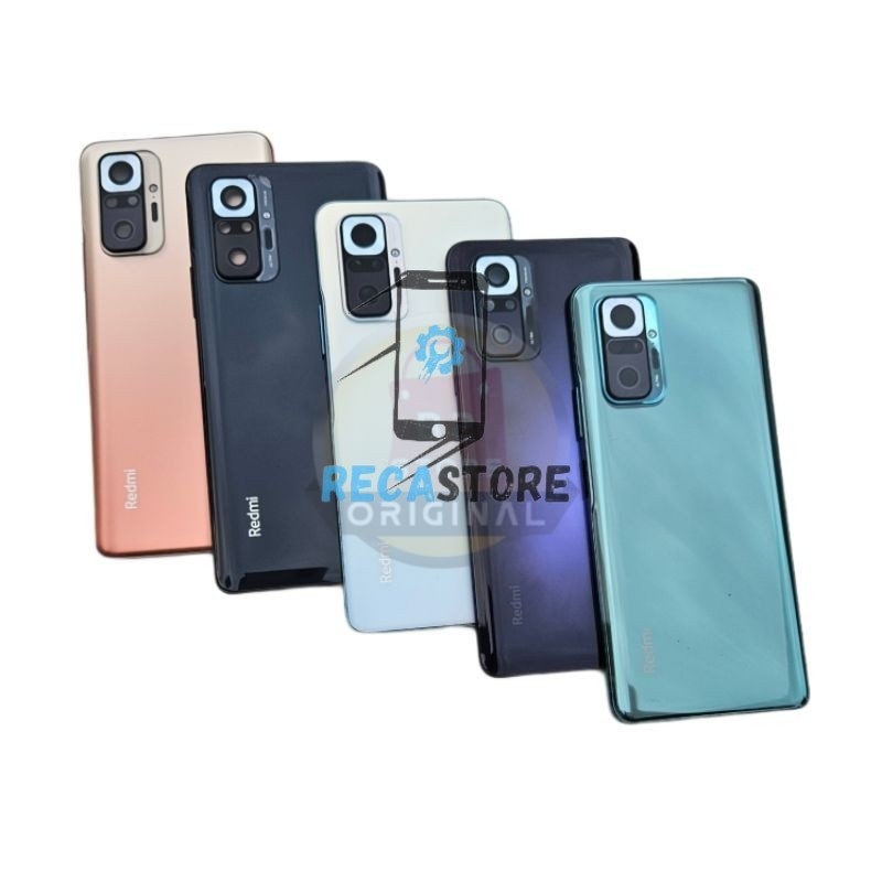 Jual Back Casing Kesing Housing Xiaomi Redmi Note 10 Pro Backdoor Fullset + Tulang Tengah Bezel ...