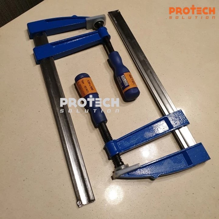 Jual Klem F 120x300mm Clamp F 30cm Catok Alat penjepit kayu Benz ...