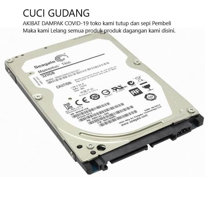 Jual SEAGATE Hardisk HDD LAPTOP Sata 2 5" 320GB (COPOTAN) | Shopee Indonesia