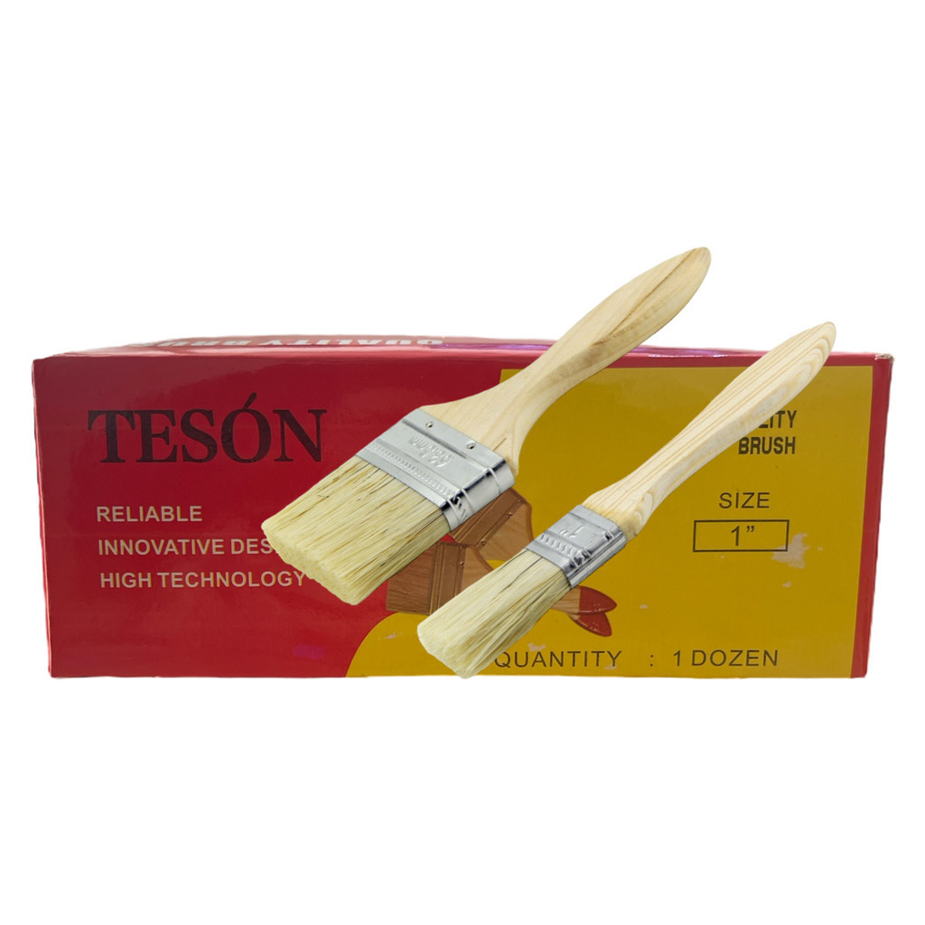 Jual HKL - KUAS CAT TEMBOK TESON 1 INCI / KUAS CAT TEMBOK 2 INCH / KUAS ...