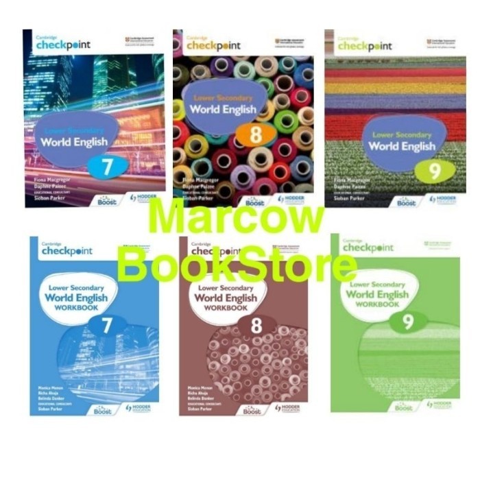 Jual BUKU CETAK Cambridge checkpoint lower secondary world English 7 8 9 Student's book ...