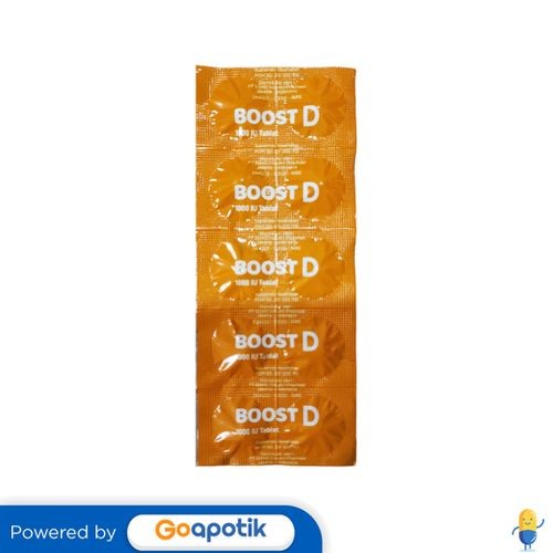 Jual Boost D 5000 Iu Strip 10 Tablet | Shopee Indonesia