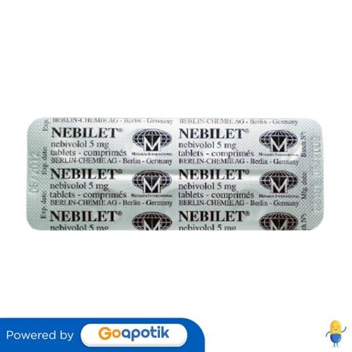 Jual Nebilet 5 Mg Strip Isi 14 Tablet | Shopee Indonesia