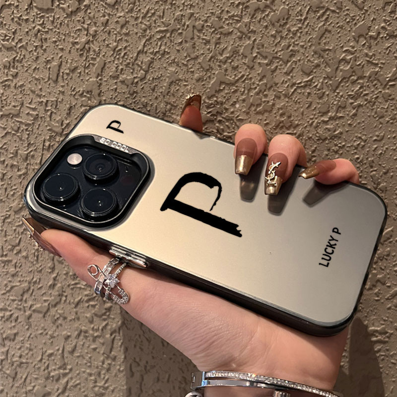 Jual CYK0019 huruf P case lucu untuk Samsung A55 5G A05S A05 A04 A04S ...