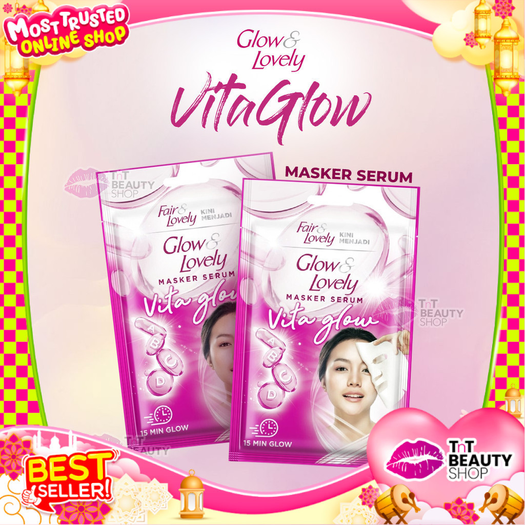 Jual Fair & Lovely Multivitamin Serum Sheet Mask / Masker Wajah 20g | TnT Beauty Shop | Shopee ...