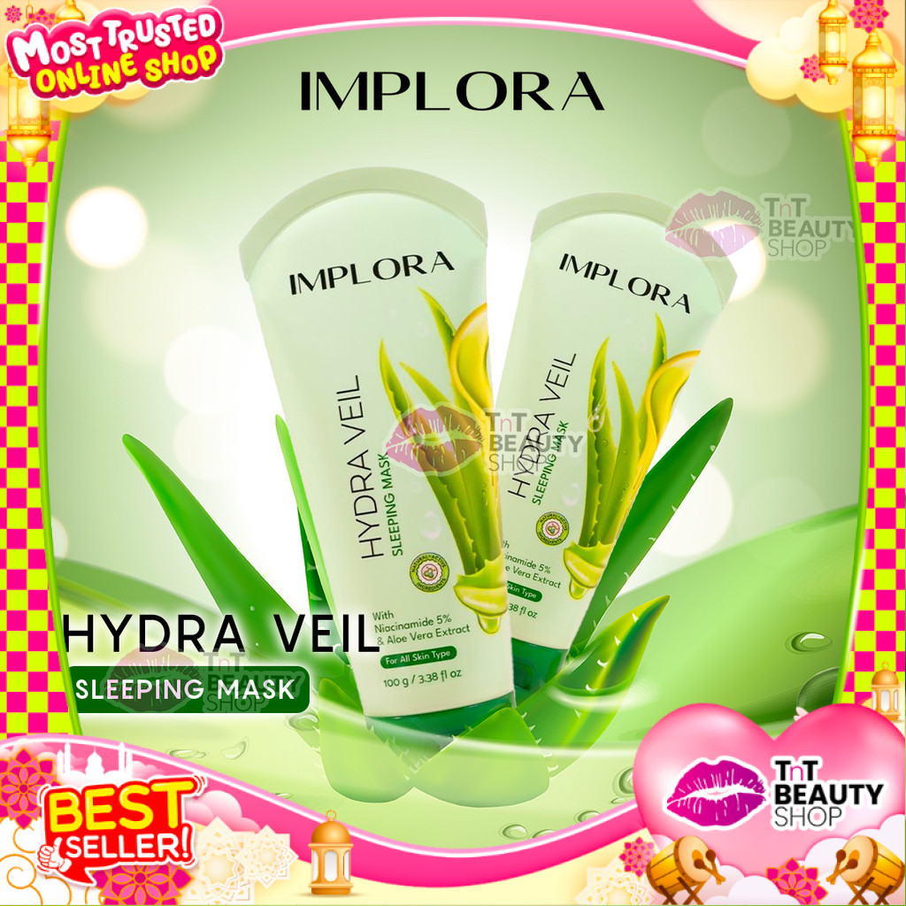 Jual Implora Hydra Veil Sleeping Mask 100gr | TnT Beauty Shop | Shopee Indonesia