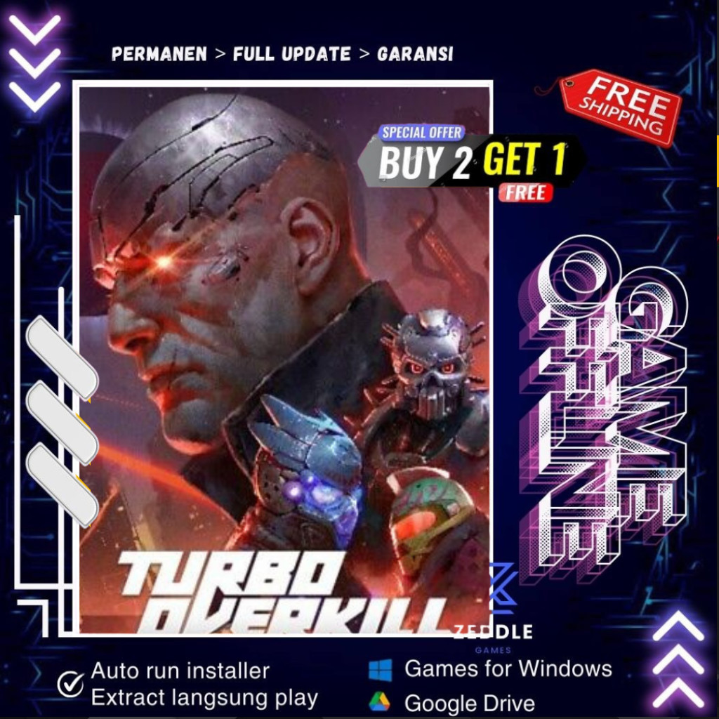 Jual TURBO OVERKILL - GAME PC - GAME LAPTOP - PC GAME OFFLINE | Shopee ...