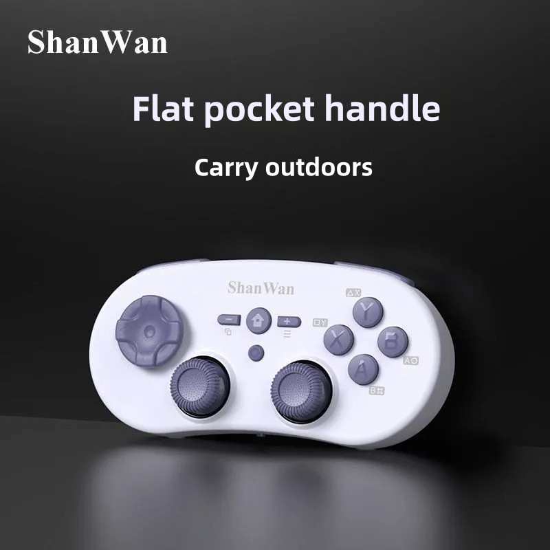 Jual Shanwan 2025 NEW Mini Game Controller Bluetooth Joypad For Switch OLED For Playstation PS4 ...