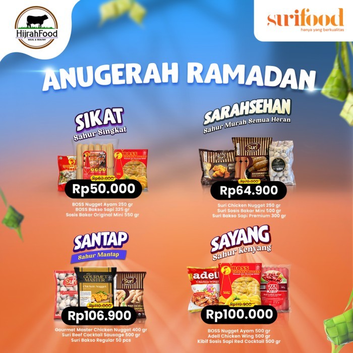 Jual SuriFood Special Bundling Ramadhan Paket Bundle Hemat Anugerah Ramadan | Shopee Indonesia