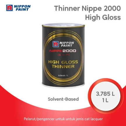 Jual TINER THINER THINNER TINNER A SPESIAL SPECIAL HIGH GLOSS B NIPPON NIPPE | Shopee Indonesia