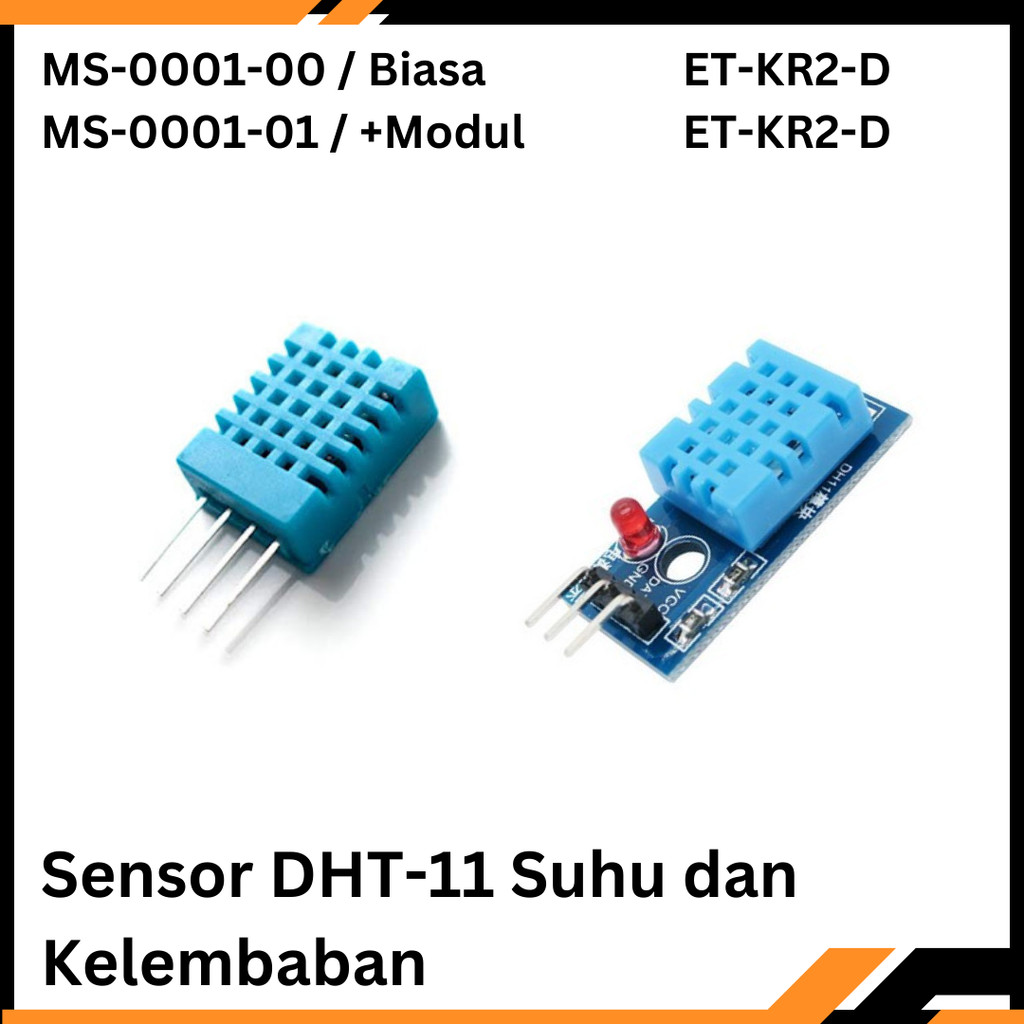 Jual DHT11 Temperature and Humidity Sensor | Shopee Indonesia