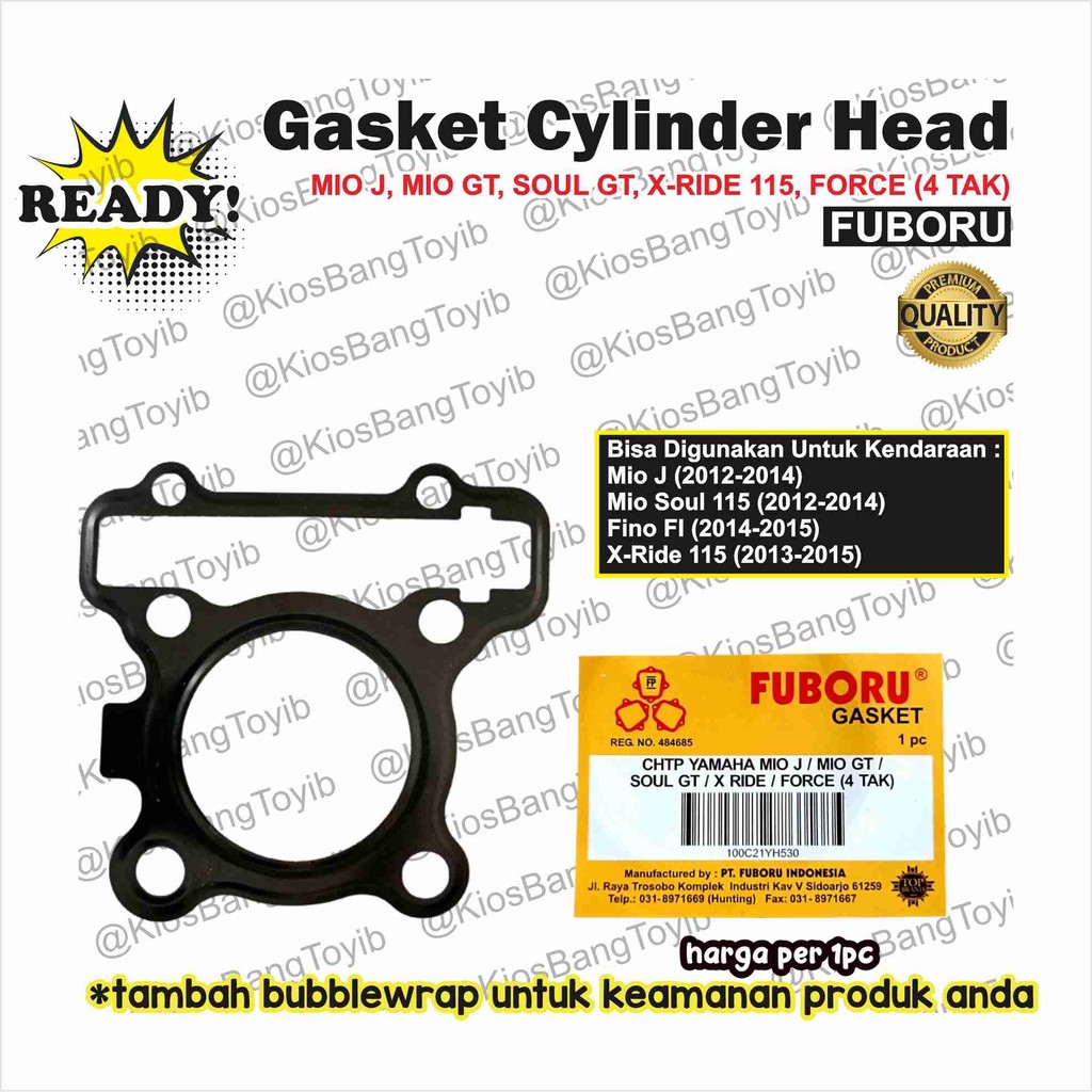 Jual Paking Packing Gasket Cylinder Cop Kop Head Yamaha Mio J Mio GT Soul GT X-Ride 115 Force 4 ...