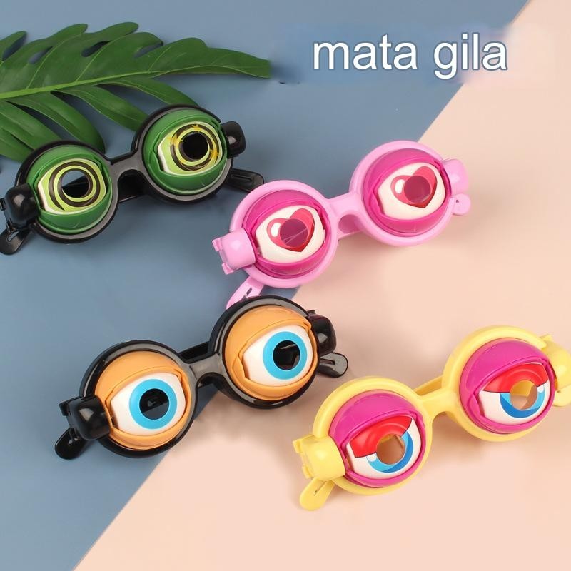 Jual Mata Gila Anak-anak Kacamata Lucu Mainan Baru Kreatif Alat Peraga ...