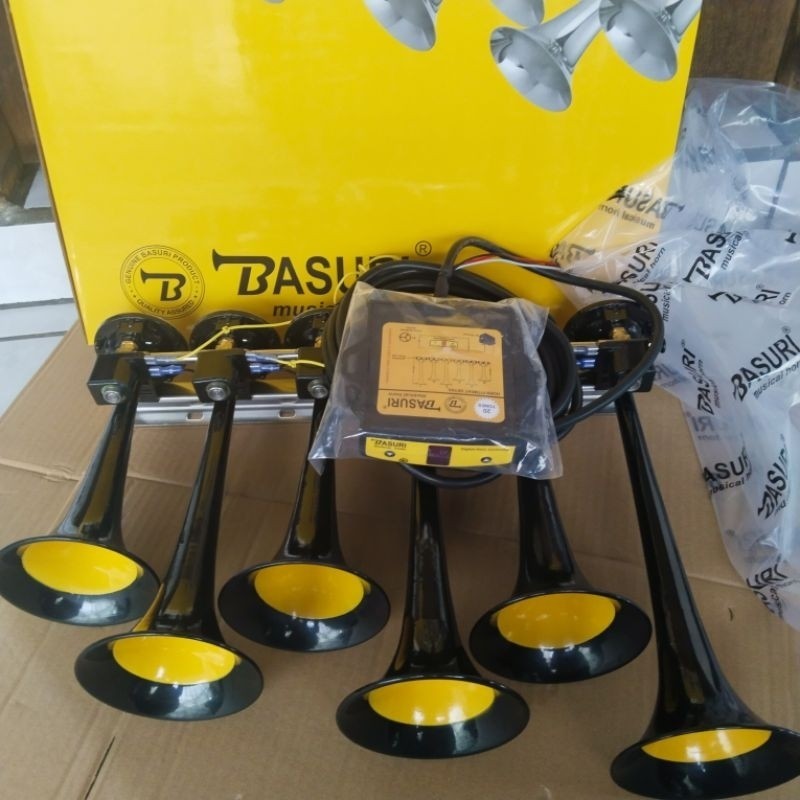 Jual KLAKSON BASURI V3 & V4 Basuri Automotive Horn Oryginal india 12 ...