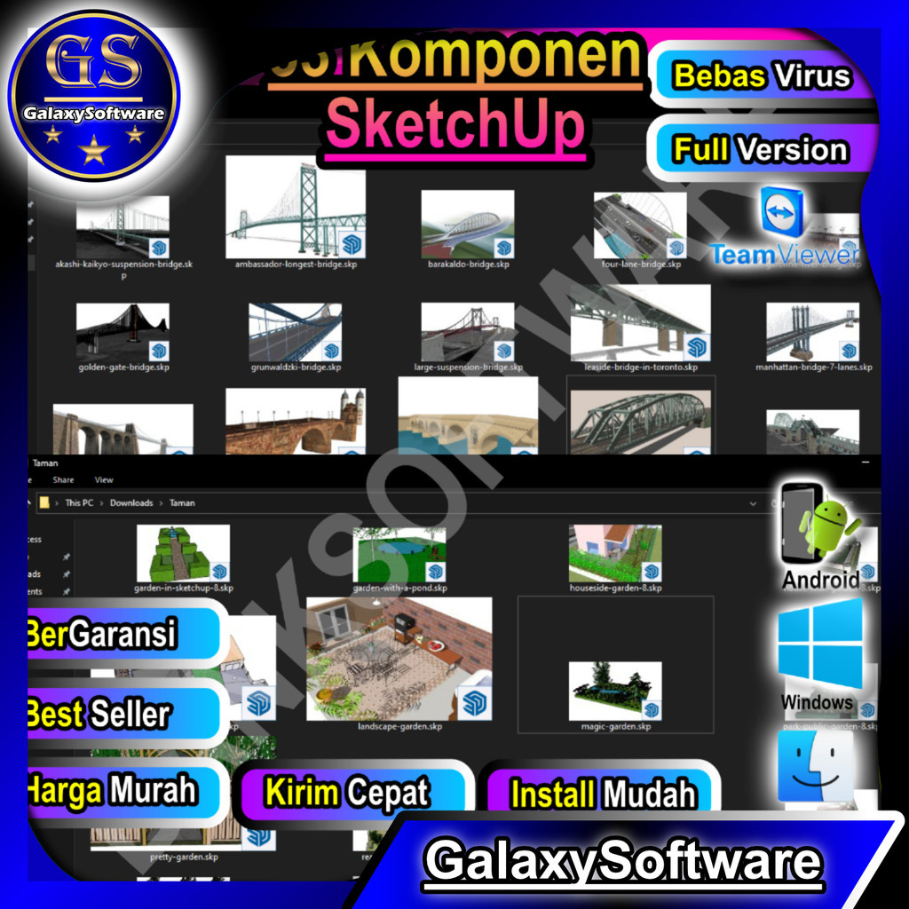 Jual 33 Aset Komponen SketchUp Semua Versi - GalaxySoftware | Shopee ... Jual 33 Aset Komponen SketchUp Semua Versi - GalaxySoftware | Shopee ...