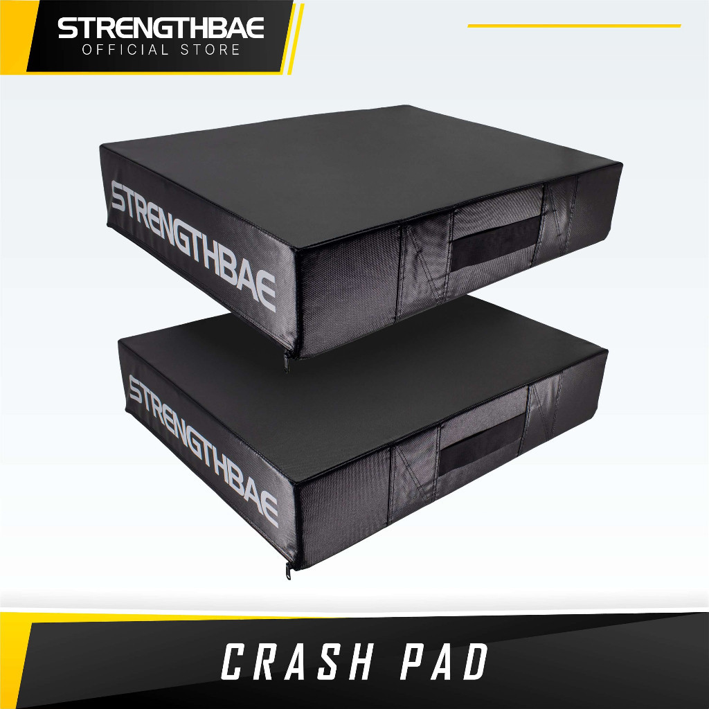 Jual Crash Pad STRENGTHBAE Drop Pads Barbell Mat Olympic Weightlifting ...
