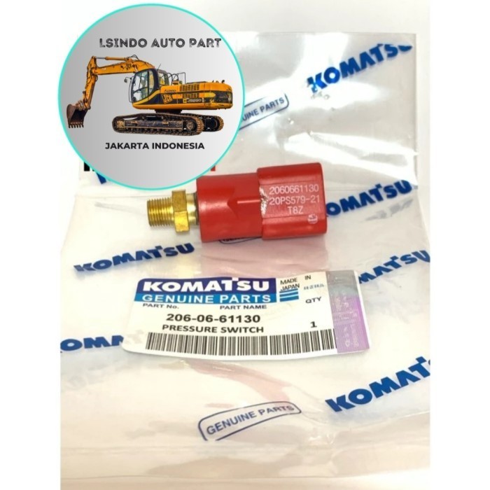 Jual Sensor Switch Pressure PC200-7 PC200-8 Komatsu 206-06-61130 ...