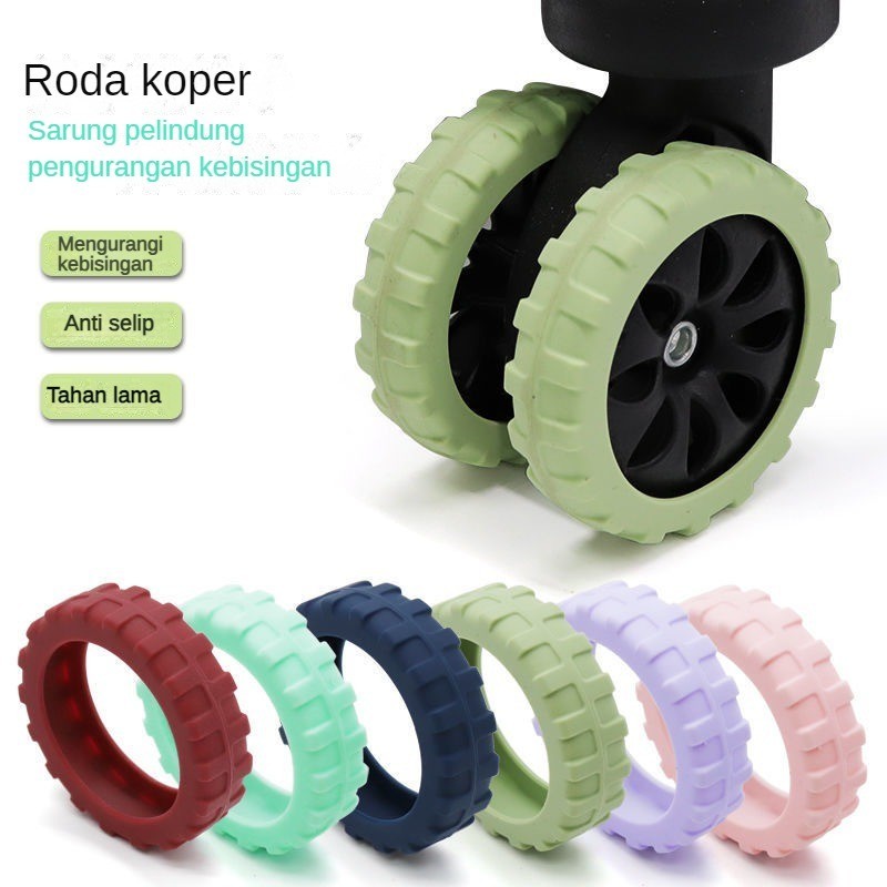 Jual Roda Koper 360 Luggage Trolley Wheel Kursi Cover Pelindung Luggage ...