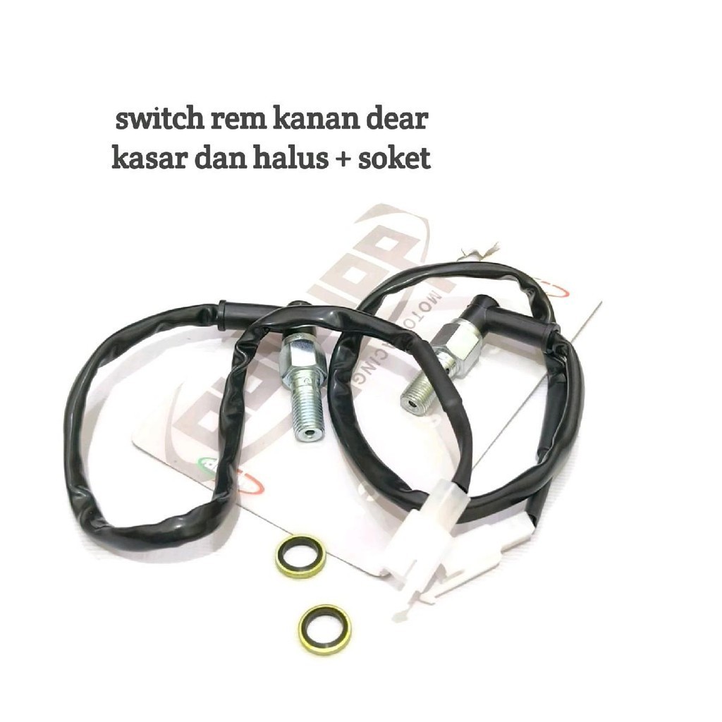 Jual Switch Master Rem Motor Kanan Drat Halus Dan Kasar + Soket ...