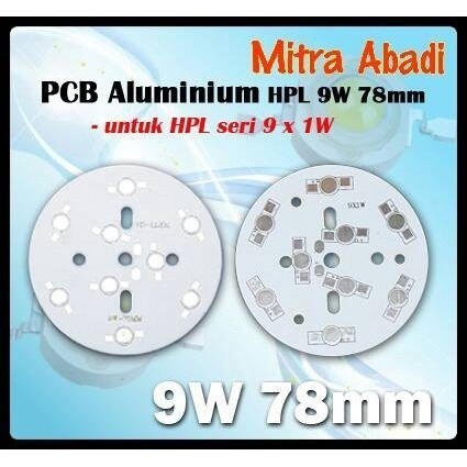 Jual PCB Aluminium HPL 9 Watt 78 mm | Shopee Indonesia