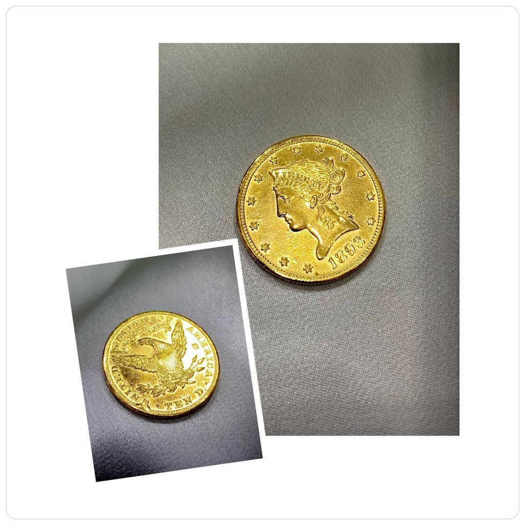 Jual KOIN EMAS ASLI AMERIKA 916 KADAR 22K BERAT 16.61GR PP/AH | Shopee ...
