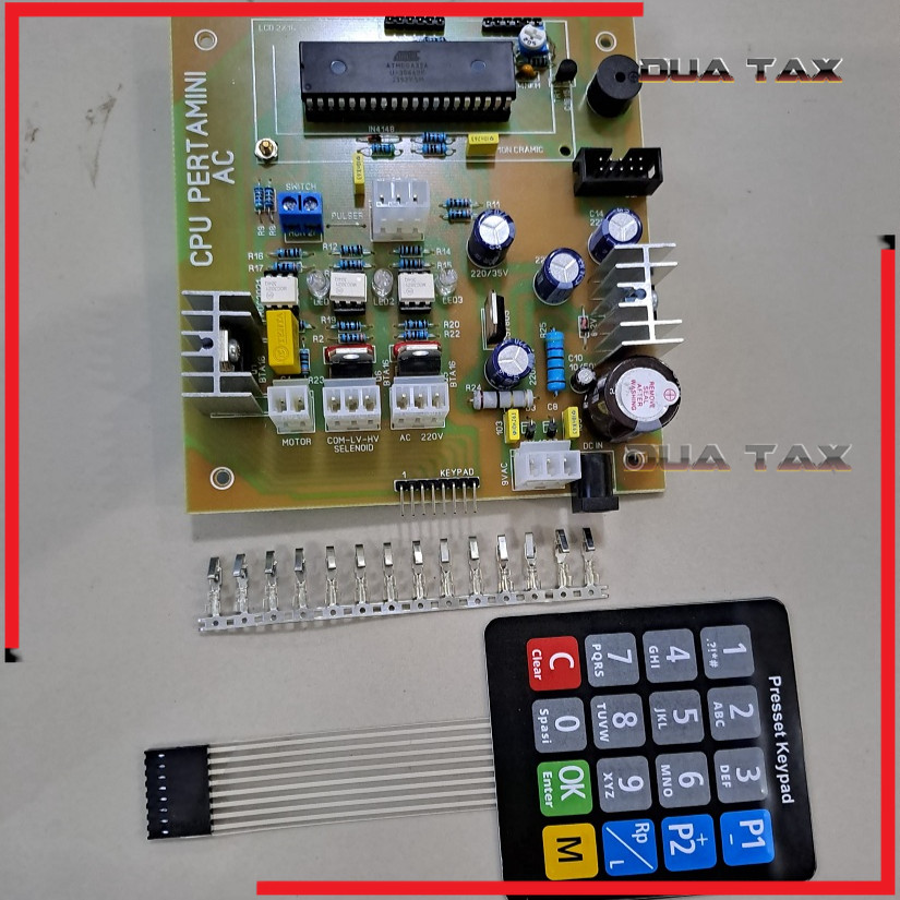 Jual CPU Pom Mini Digital AC Full Komponen Standar Modul Pertamini ...