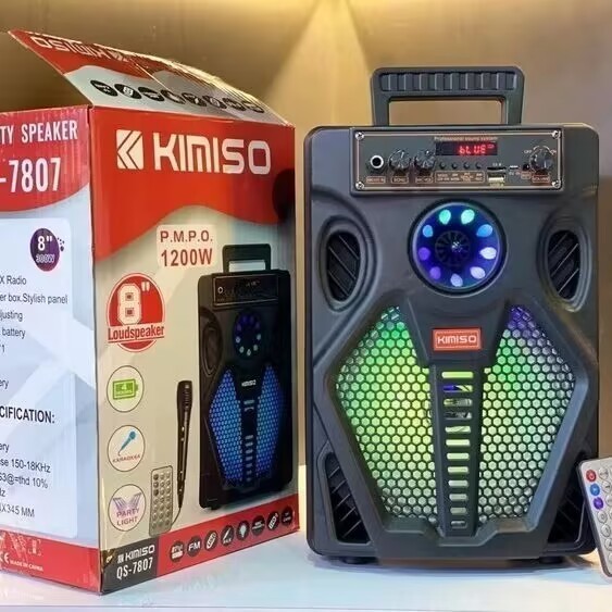 Jual SPEAKER BLUETOOTH kimiso BASS SPEAKER UKURAN BESAR KIMISO QS-7807 ...