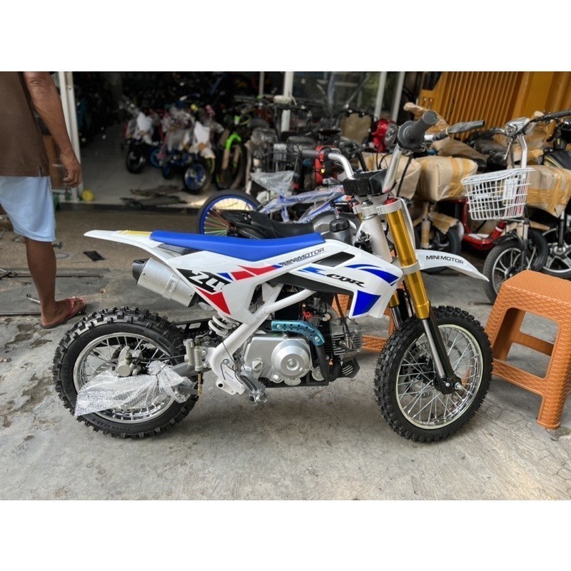 Jual mini motor trail 4T 110cc Mini Motor Huqys Terbaru | Shopee Indonesia