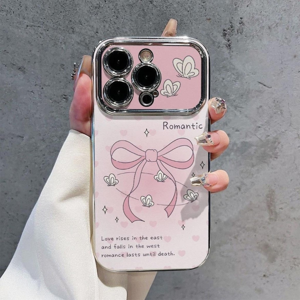 Jual iPhone case sfumato bow softcase Unik Lucu casing hp iPhone 11 ...