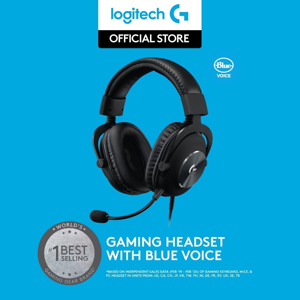 Jual Logitech PRO X GPRO X Wireless LIGHTSPEED 7.1 Gaming Headset with ...