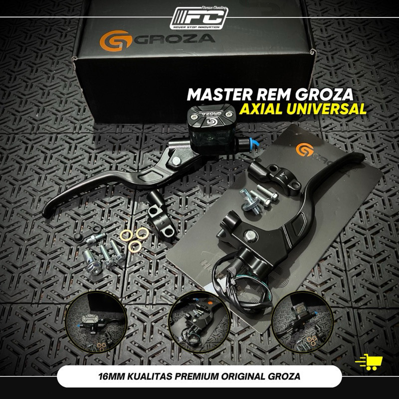 Jual GROZA MASTER REM & KOPLING HARUKA ORIGINAL GROZA | Shopee Indonesia