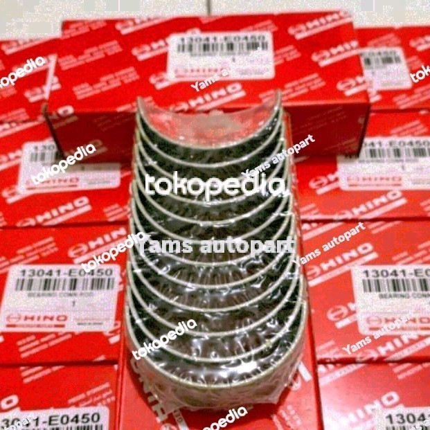 Jual bearing connrod metal jalan hino lohan 500 Hino FM260 J08E 13041 ...