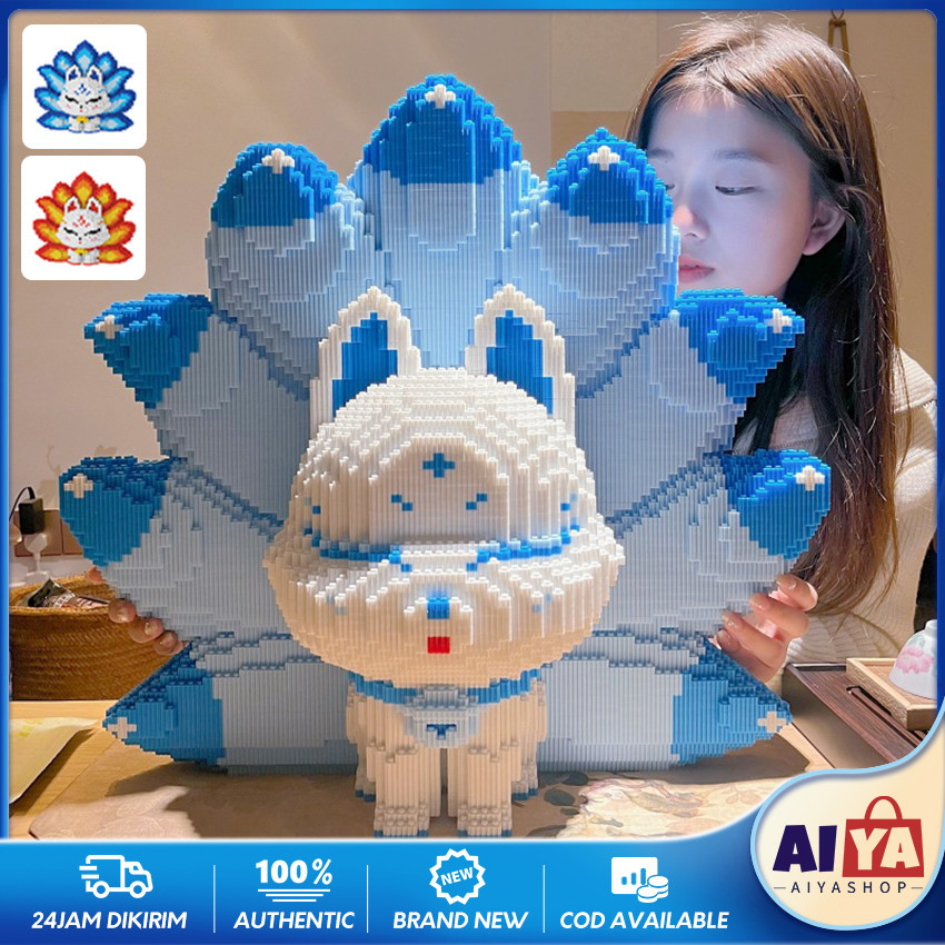 Jual Bricks Nano Block Kartun Jumbo Mainan Balok Susun Besar 3D Micro ...