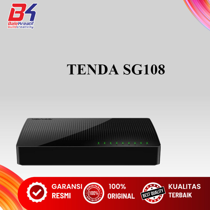Jual TENDA SG108 Switch 8 Port Gigabit Desktop | Shopee Indonesia