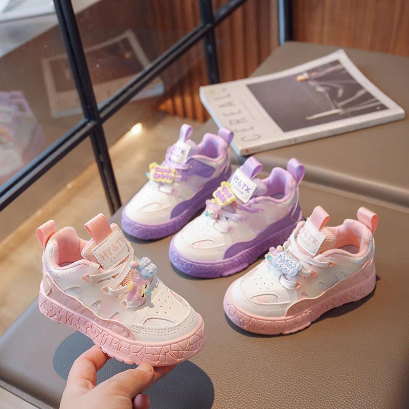 Jual FREE BOX SIZE 23-36 Sepatu Sneakers Anak Perempuan Sepatu Anak ...