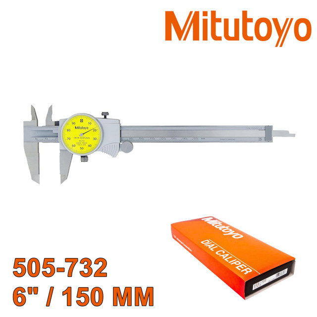 Jual Vernier Dial Caliper 150 mm MITUTOYO 505-732 0.01 Sigmat 6" Jangka Sorong 0-150mm | Shopee ...