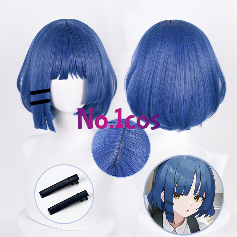 Jual Wig Ryo Yamada Bocchi The Rock Cosplay 30cm Wig with Hairpins ...