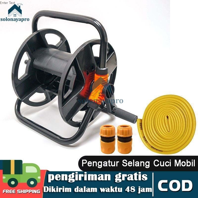 Jual 50m Gulungan Roll Selang air Portable - Taman Tanaman Berkebun ...