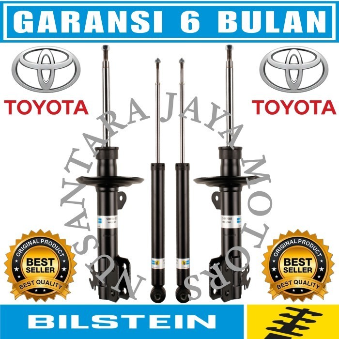 Jual SHOCKBREAKER DEPAN BELAKANG TOYOTA YARIS 2006-2012 ORIGINAL BILSTEIN B4 | Shopee Indonesia