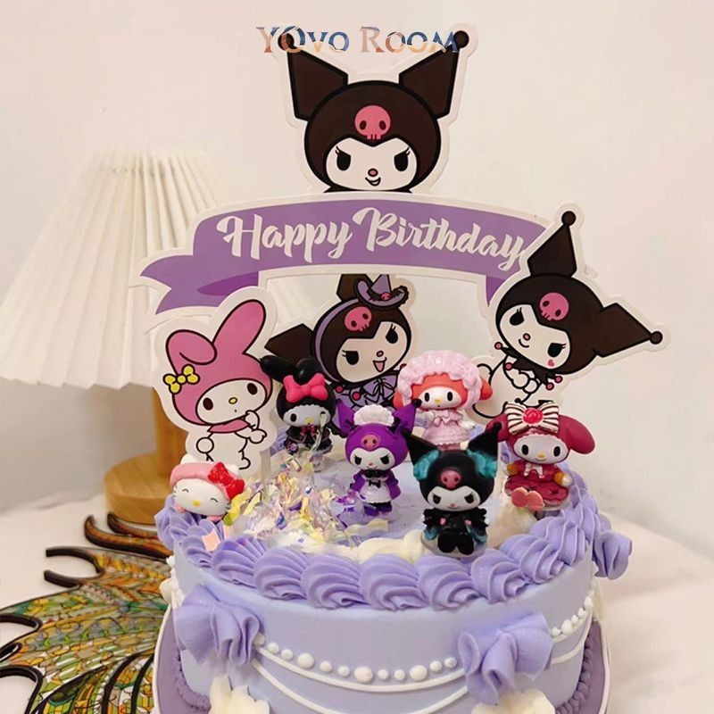 Jual TOPER KARAKTER CINAMOROL ATAU KUROMI TOPER TUSUK MURAH/HIASAN KUE ...