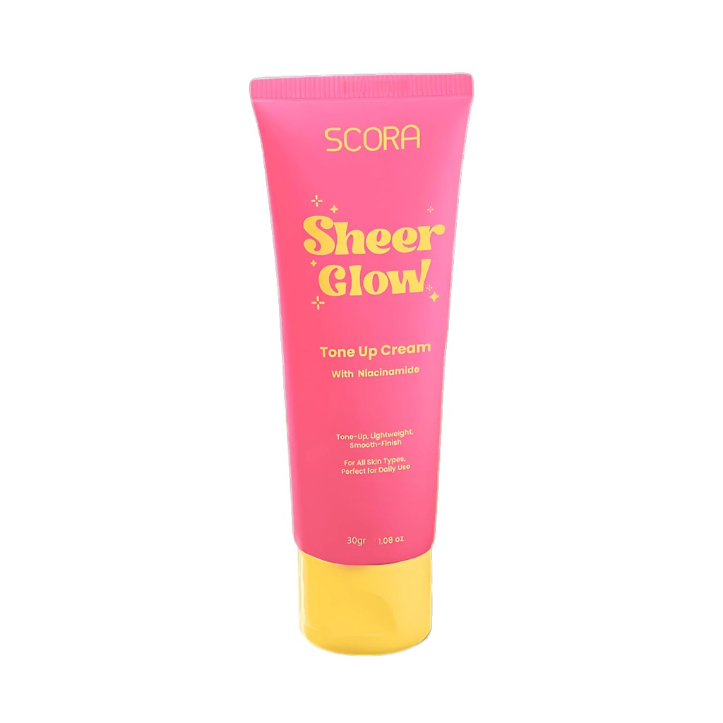 Jual SCORA Sheer Glow Tone Up Cream with Niacinamide, 30 g | Shopee ...