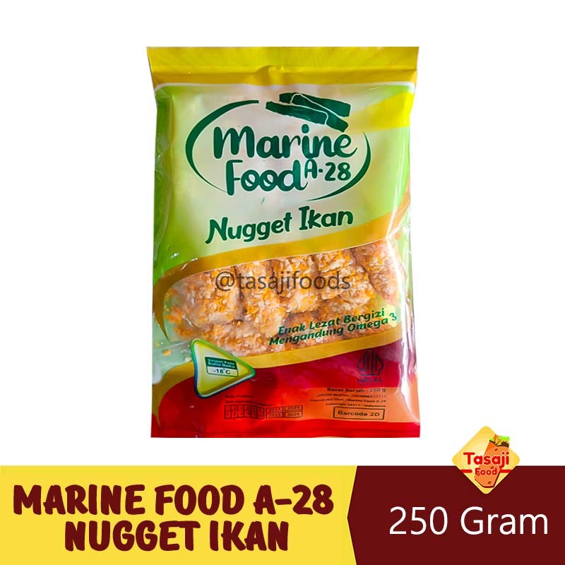Jual Marine Food A-28 Nugget Ikan 250 Gram Mengandung Omega 3 | Shopee ...
