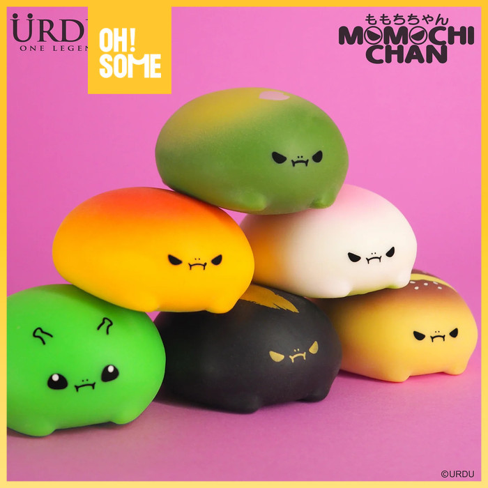 Jual OHSOME URDU MOMOCHICHAN Blind Box Gacha Set Koleksi Figure Mochi ...