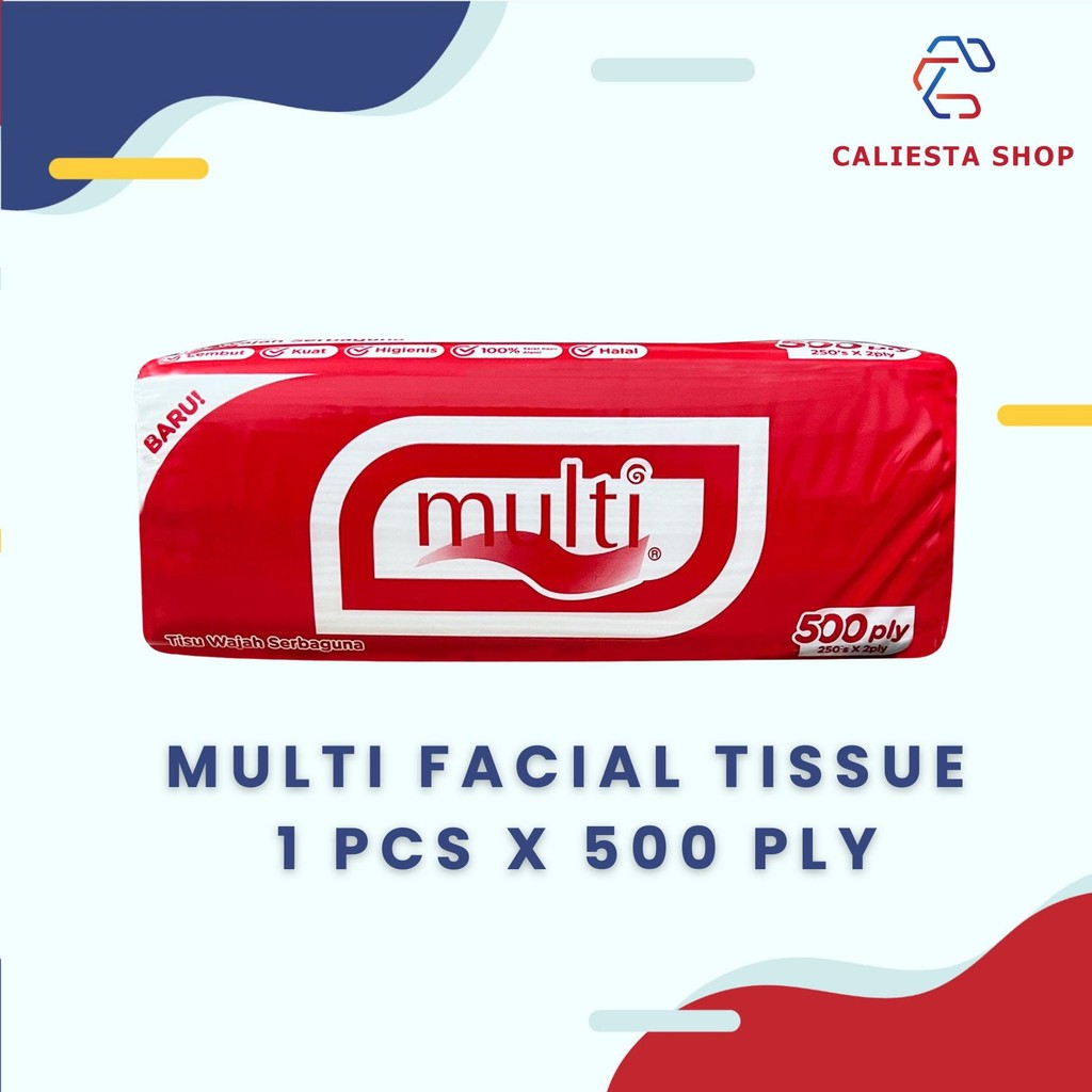 Jual Multi Facial Tissue 500 Ply ( 250 Sheets x 2 Ply ) - 1 Pcs ...
