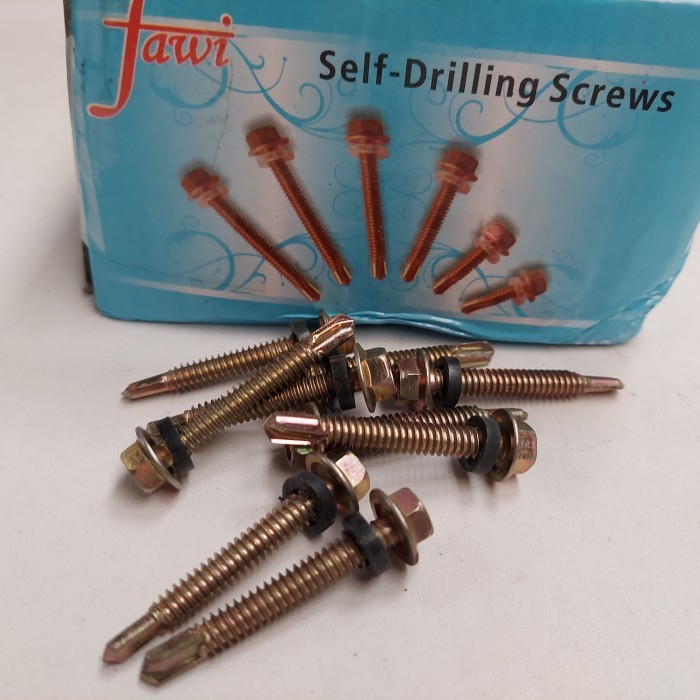 Jual Baut Roofing baja 12x40/Fawi Baut roofing per 200 pcs | Shopee ...