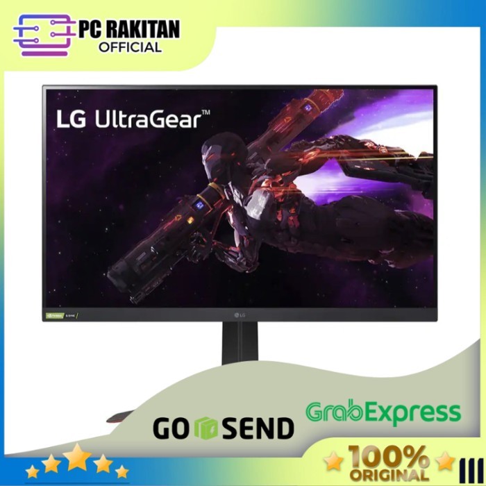 Jual LG 27GP850-B | 27" UltraGear QHD Nano IPS 1ms 165Hz HDR G-SYNC Monitor | Shopee Indonesia