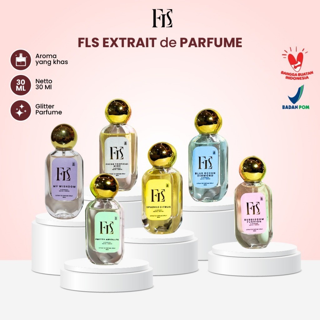 Jual [DARU] BPOM PARFUM VIRAL TRENDING FLS Extrait de Perfume 30ml ...