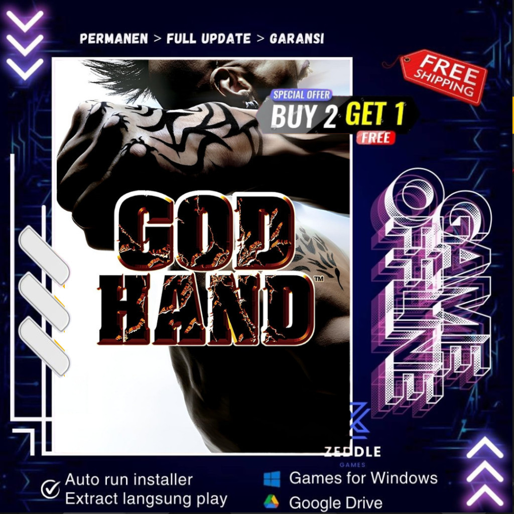 Jual GOD HAND - GAME PC - GAME LAPTOP - PC GAME OFFLINE | Shopee Indonesia