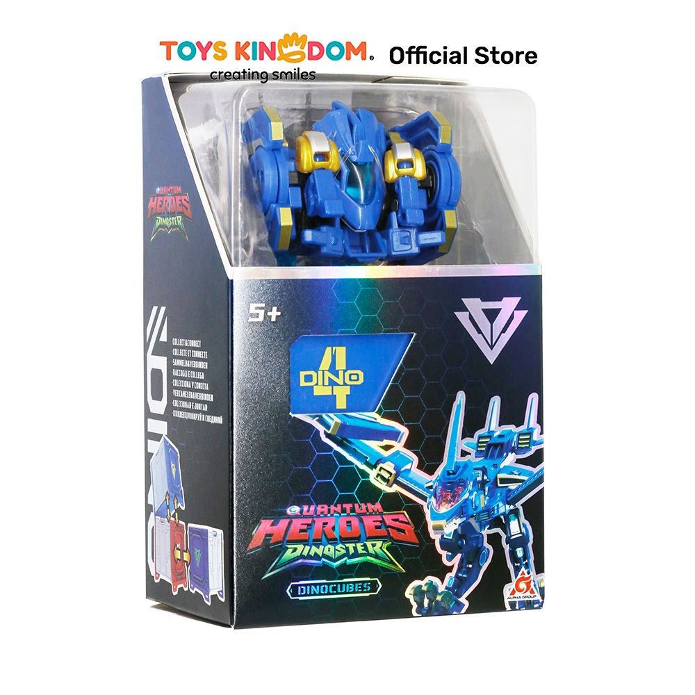 Jual Toys Kingdom Alpha Group Quantum Heroes Dinoster Dinocubes ...